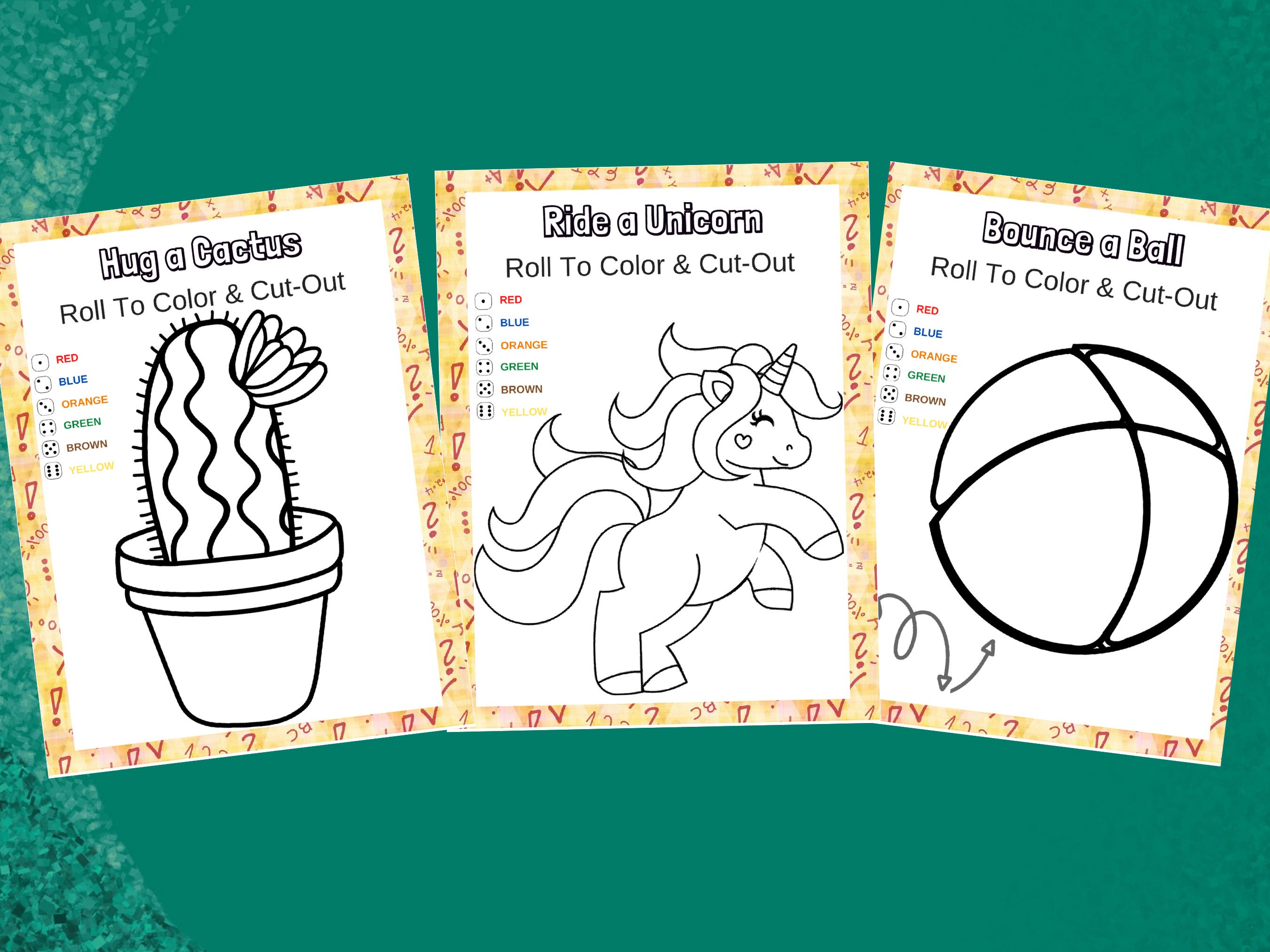 Printable Hundred Box Calculation Plus Printable Dice Plus 22 Printable ...