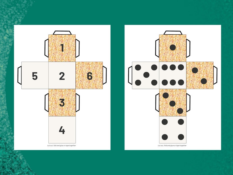 Printable Hundred Box Calculation Plus Printable Dice Plus 22 Printable ...