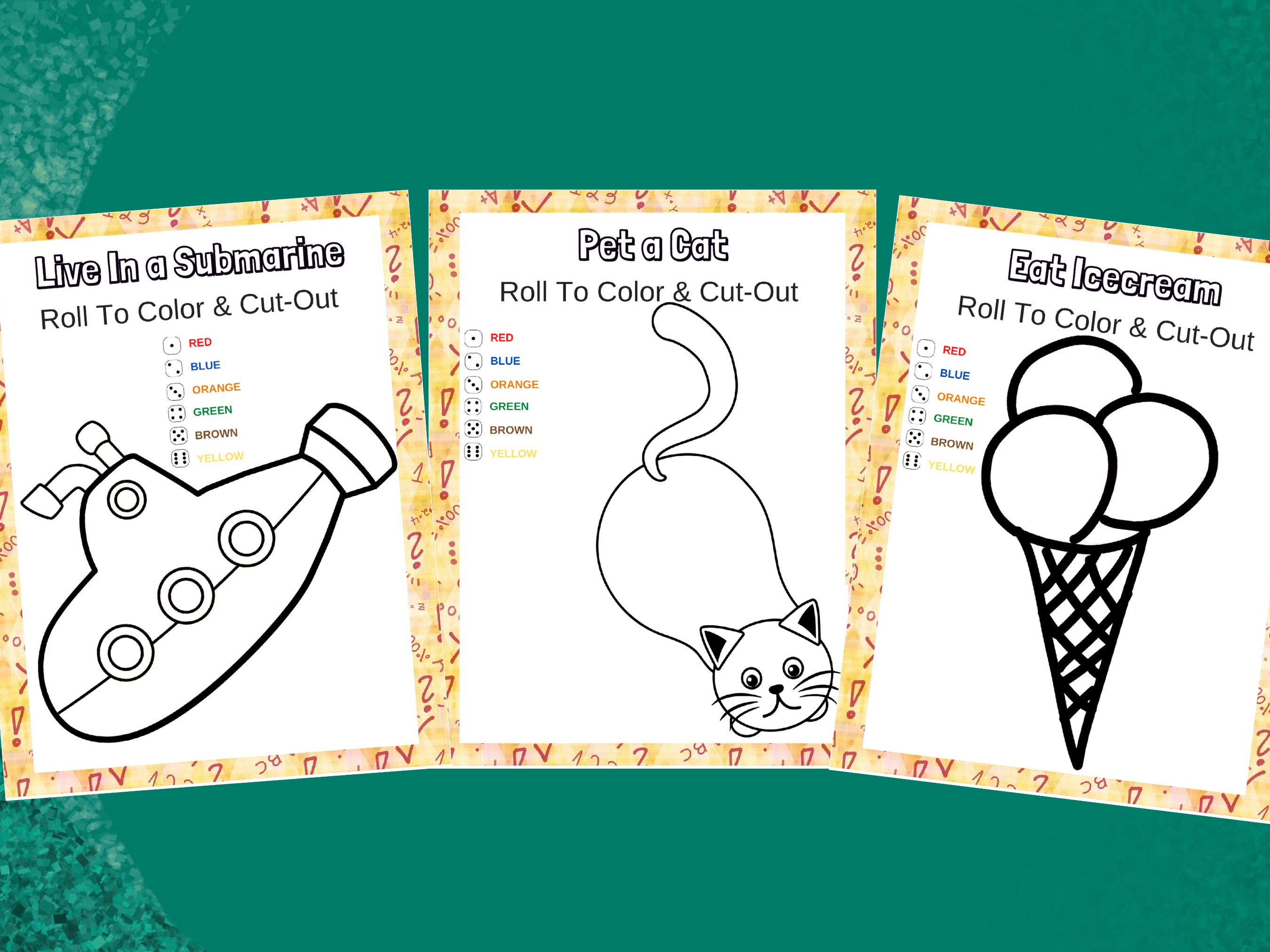 Printable Hundred Box Calculation Plus Printable Dice Plus 22 Printable ...