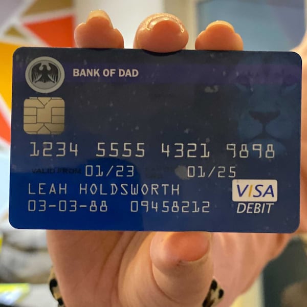 Credit Card Skin - Etsy