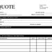 Quote Template - EDITABLE & PRINTABLE Pdf/doc on Microsoft Edge/google ...