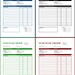 Purchase Order Template | 4 Color Options | Zip File | EDITABLE ...