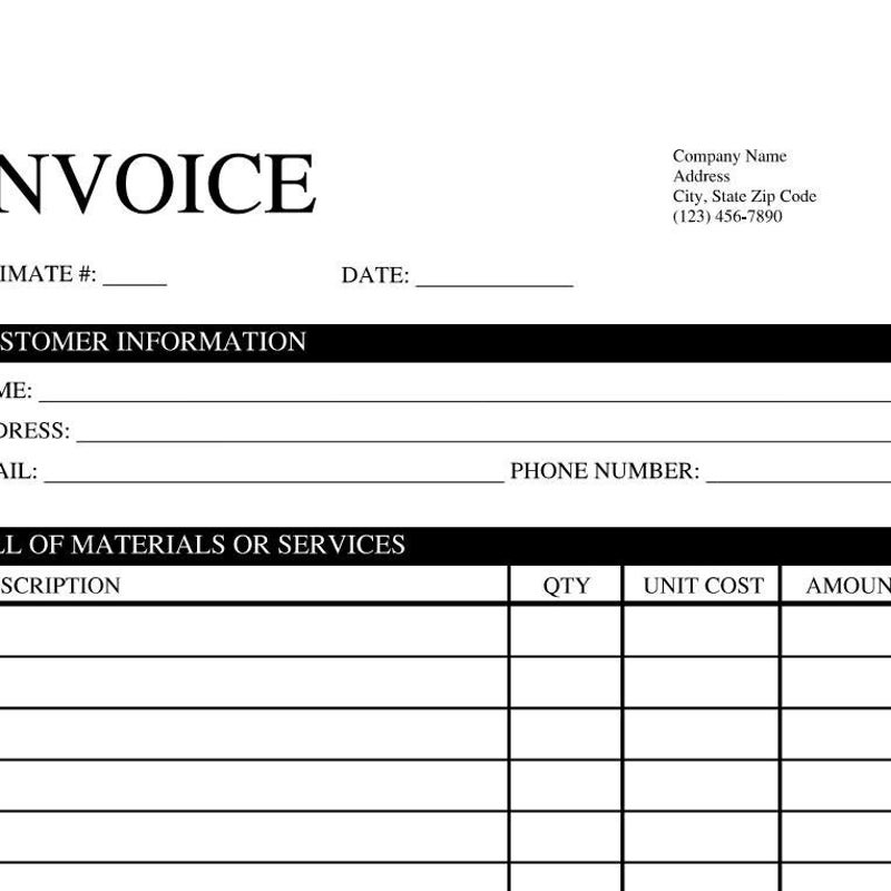 Account Edge Invoice Templates - Etsy New Zealand
