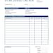 Navy Blue Purchase Order Template - EDITABLE & PRINTABLE Pdf/doc on ...