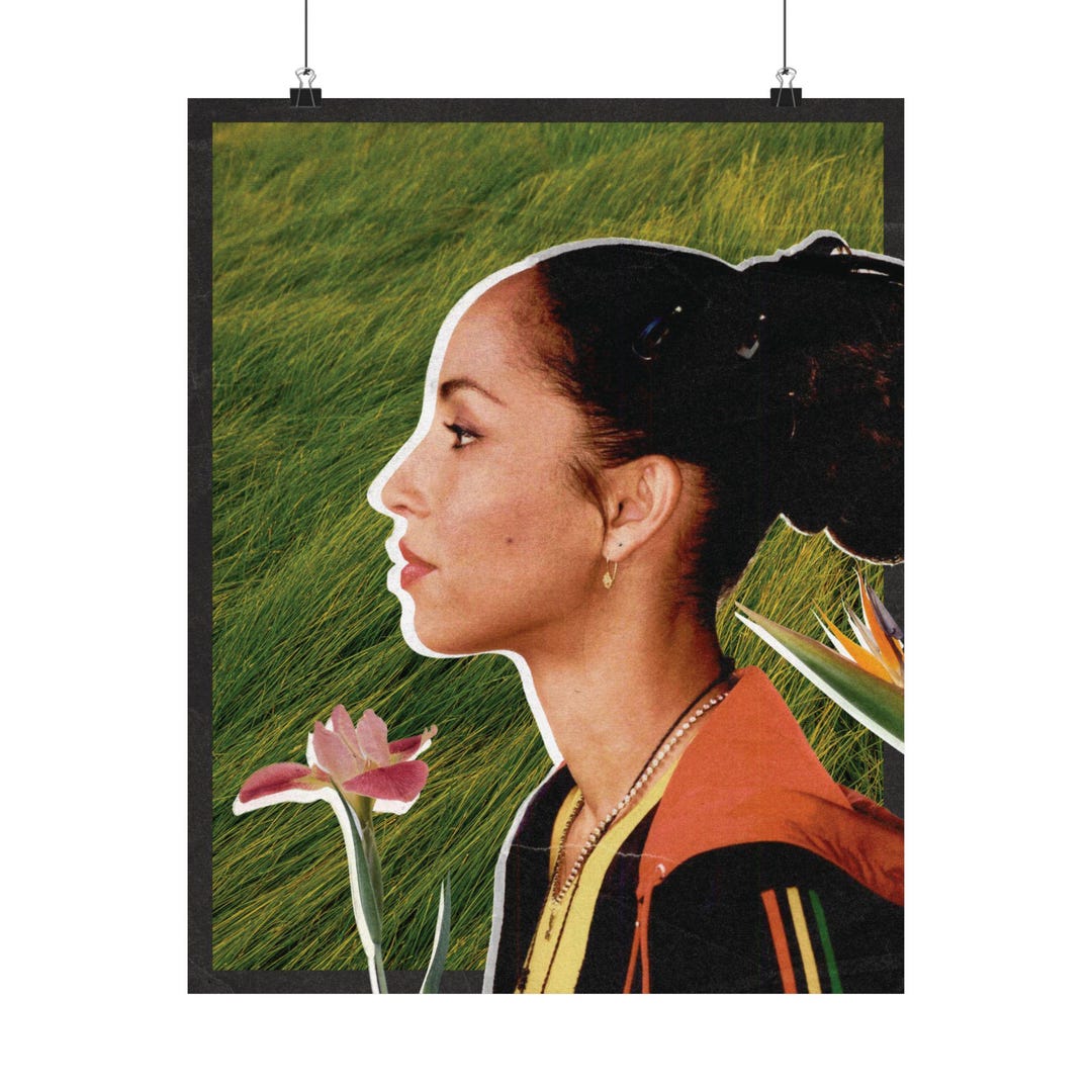 16"x20" Sade Art, Sade Poster, Sade Wall Art, Vertical Posters, Vintage Sade Print, Matte Wall ...