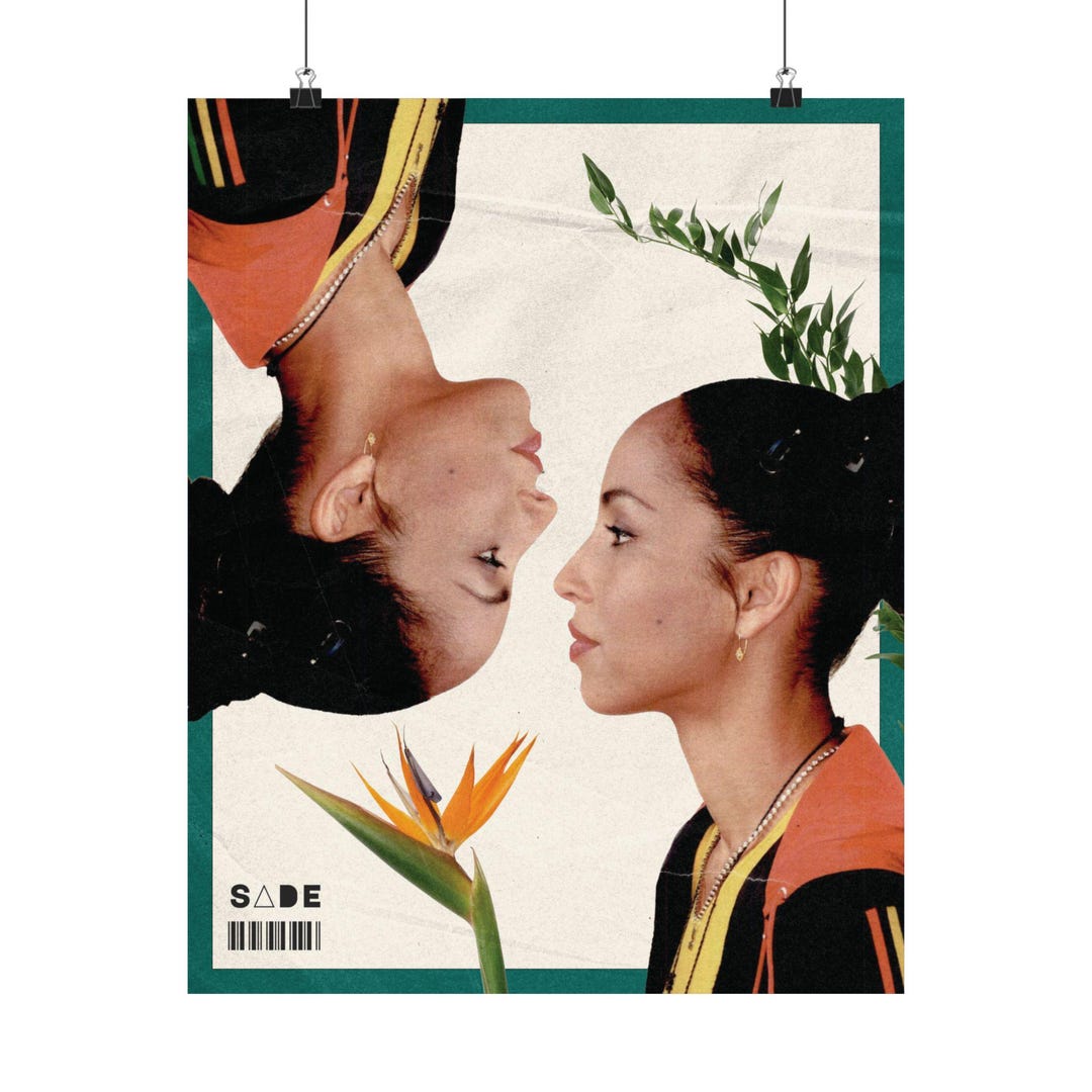 16"x20"sade Art, Sade Poster, Sade Wall Art, Vertical Posters, Vintage ...