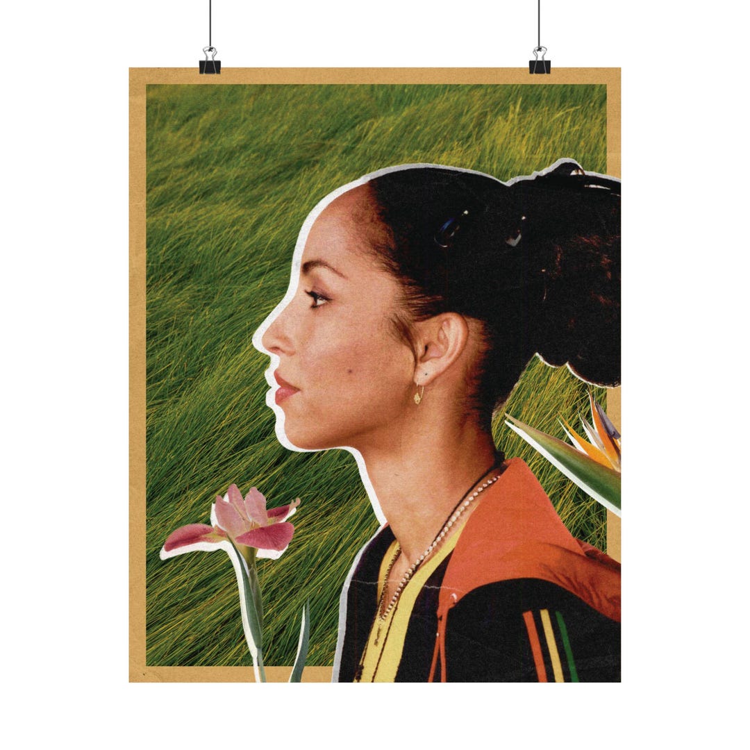 16"x20" Sade Art, Sade Poster, Sade Wall Art, Vertical Posters, Vintage ...