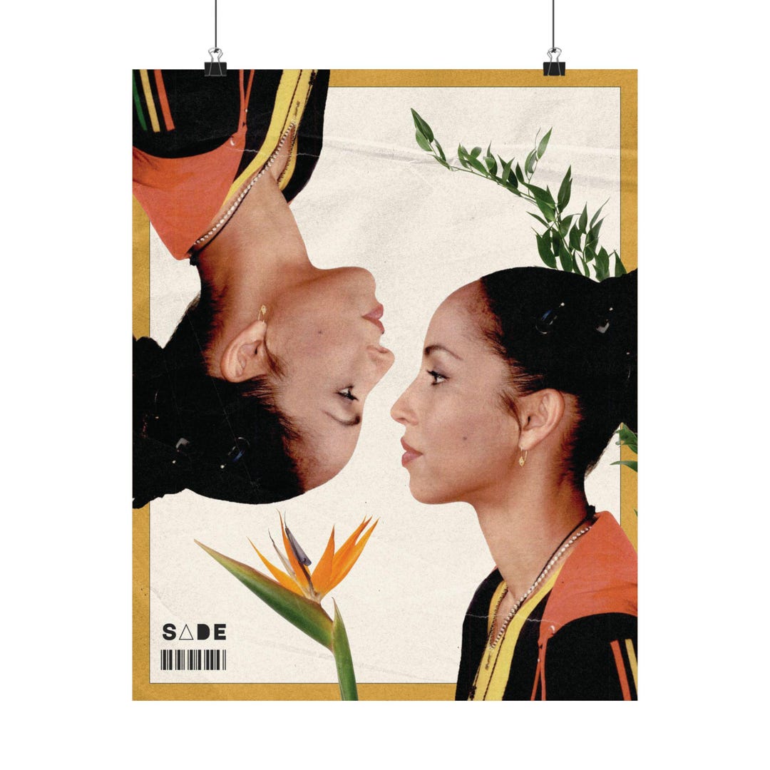 Sade Art, Sade Poster, Sade Wall Art, Vertical Posters, Vintage Sade ...