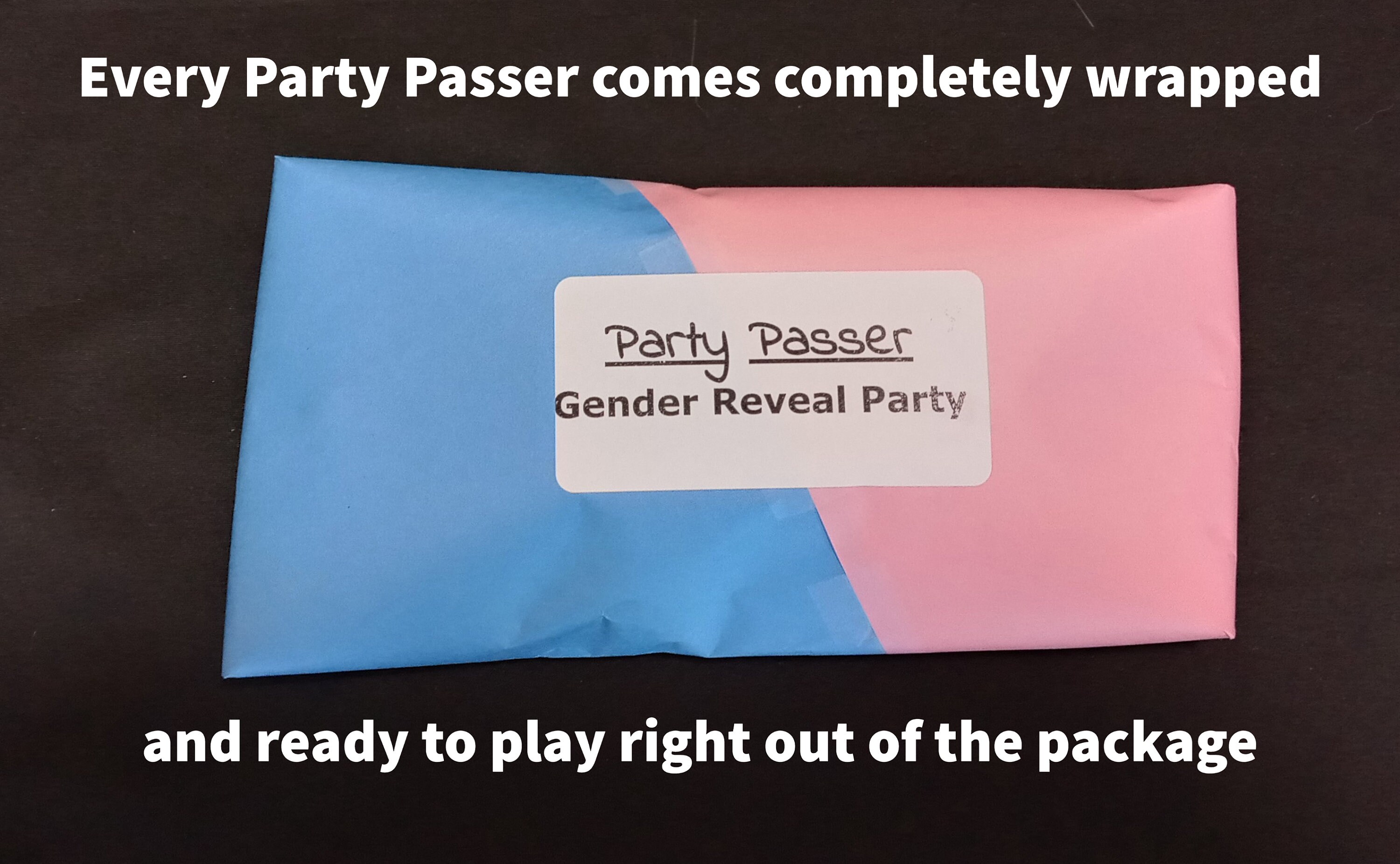 Party Passer Gender Reveal Party a Group Unwrapping Game - Etsy