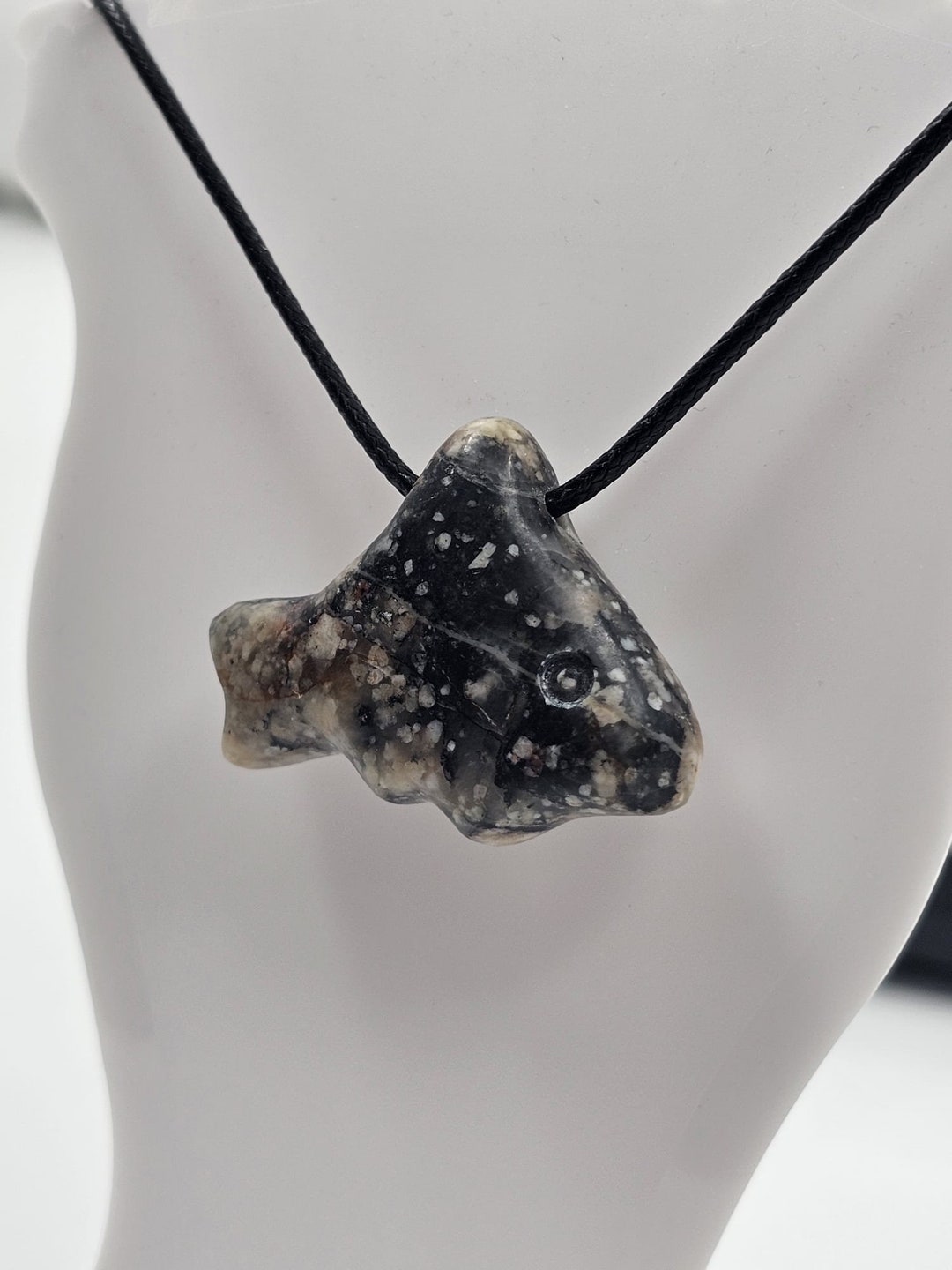 Fish Sea Stone, Gloss Hand Polished Sea Stone, Chlorastrolite Stone ...