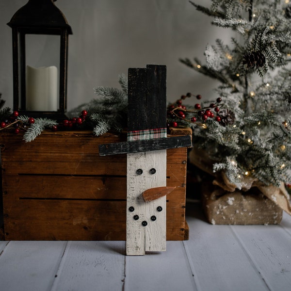Rustic Snowman - Etsy