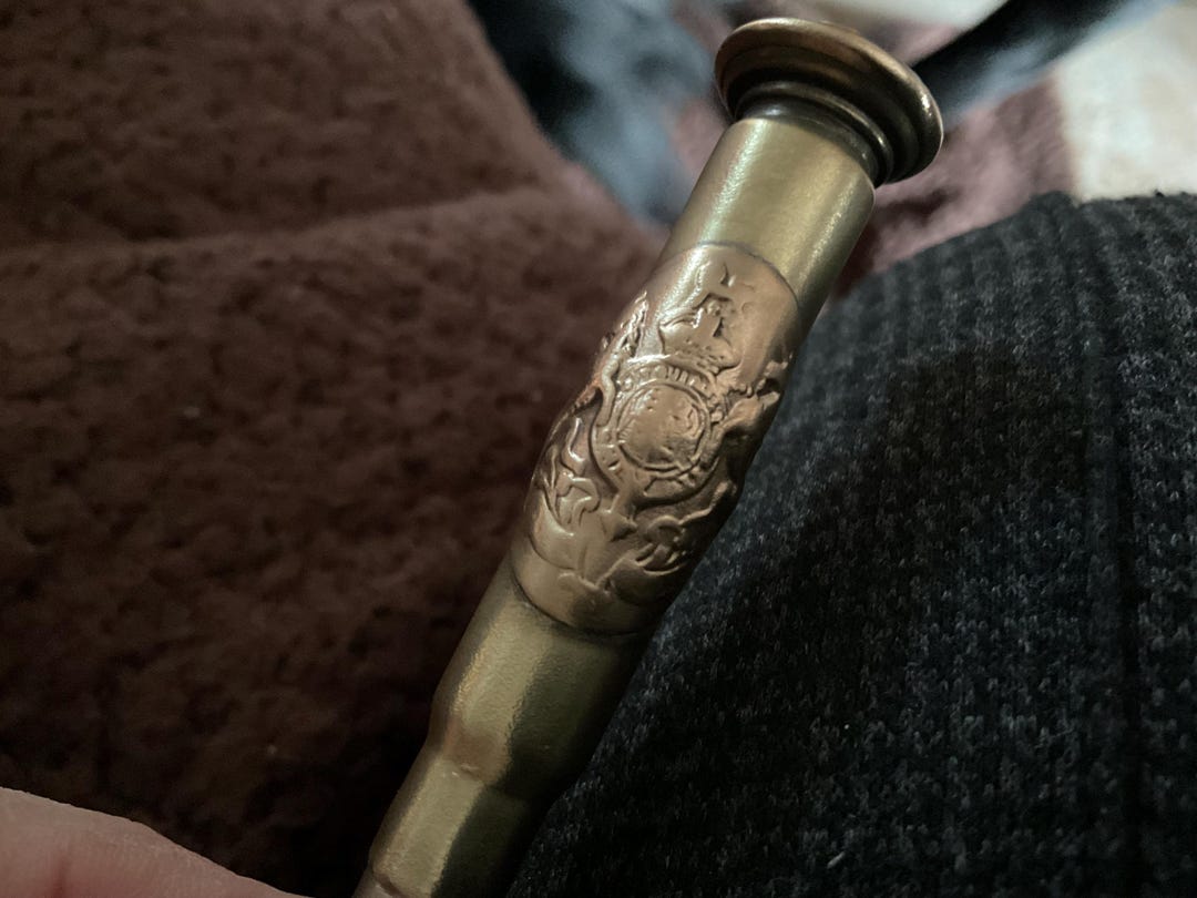 Ww1 Trench Art Button Hook. Trench Art Bullet. WW1 Brass Button Hook ...