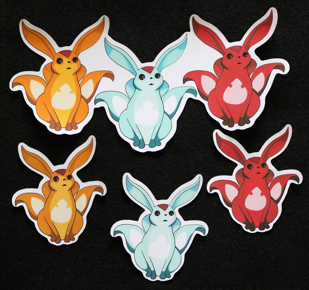Final Fantasy 14 (FFXIV) Carbuncle Stickers - Etsy