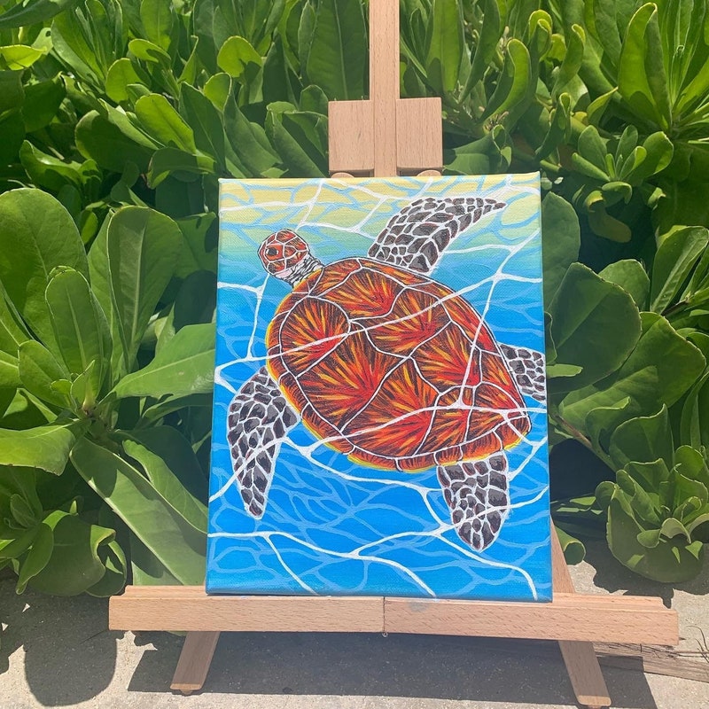 Honu Painting - Etsy