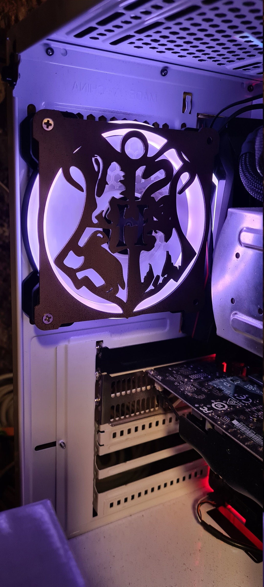 Fan Cover Shield Harry Potter HOGWARTS Coat of Arms 120 Mm Computer/pc ...