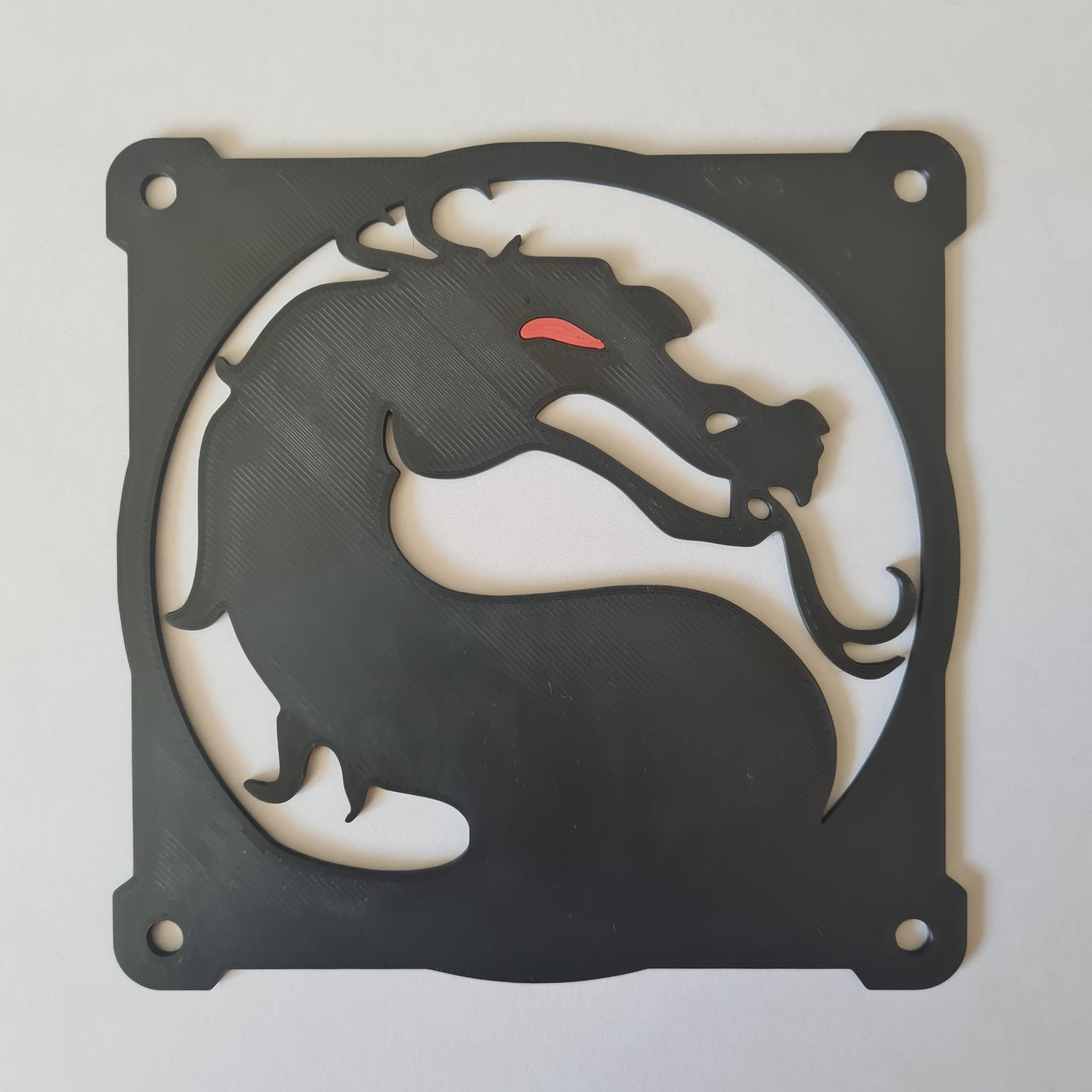 Fan Cover Shield Mortal Kombat LOGO History 120mm Computer/pc - Etsy