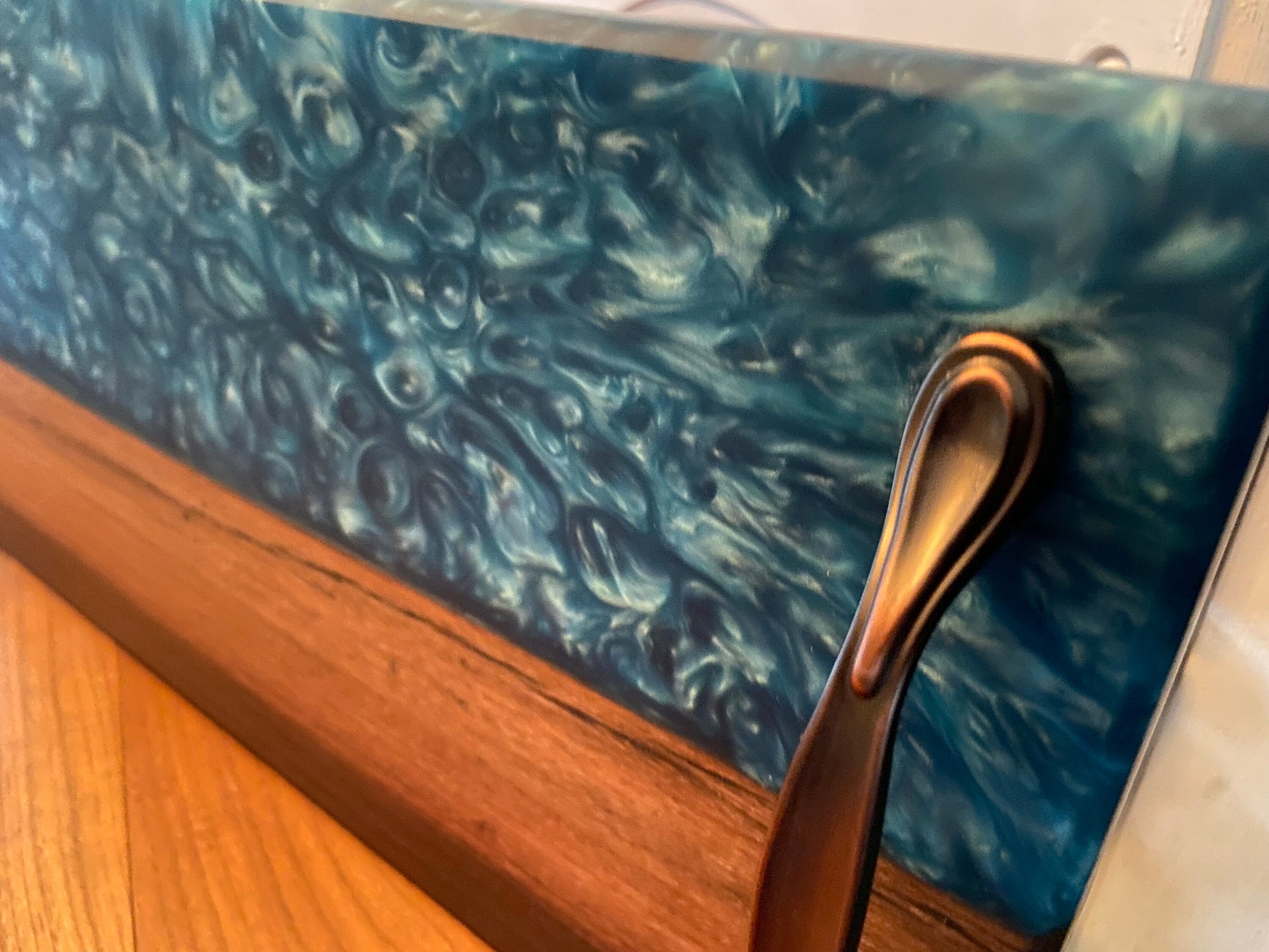 Deep Sea Blue Charcuterie Trays - Etsy