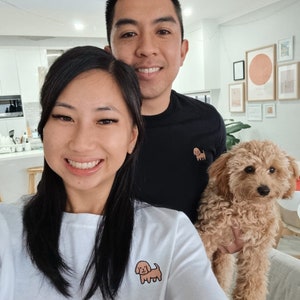 Moodle / Poodle / Cavoodle Embroidered Shirt I Dog Lovers I Dog Mom I ...