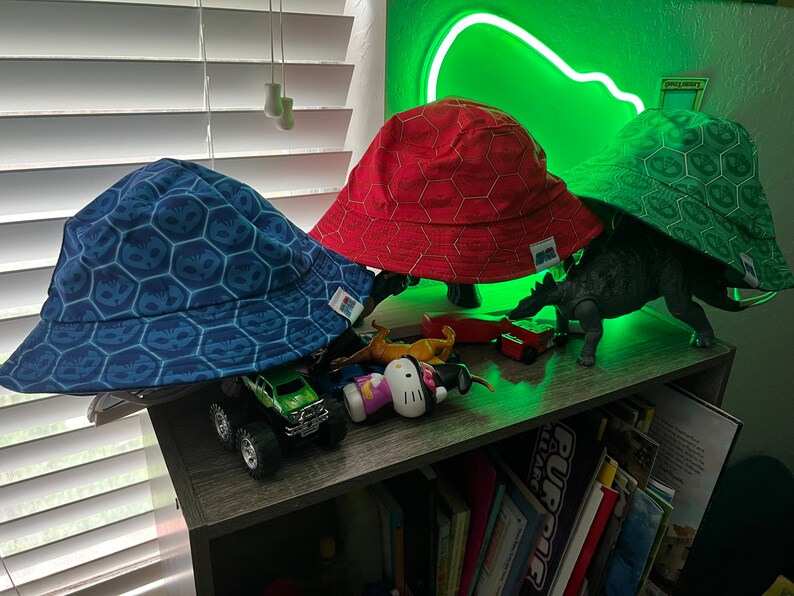 PJ Masks Bucket Hats catboy Gekko & Owlette - Etsy