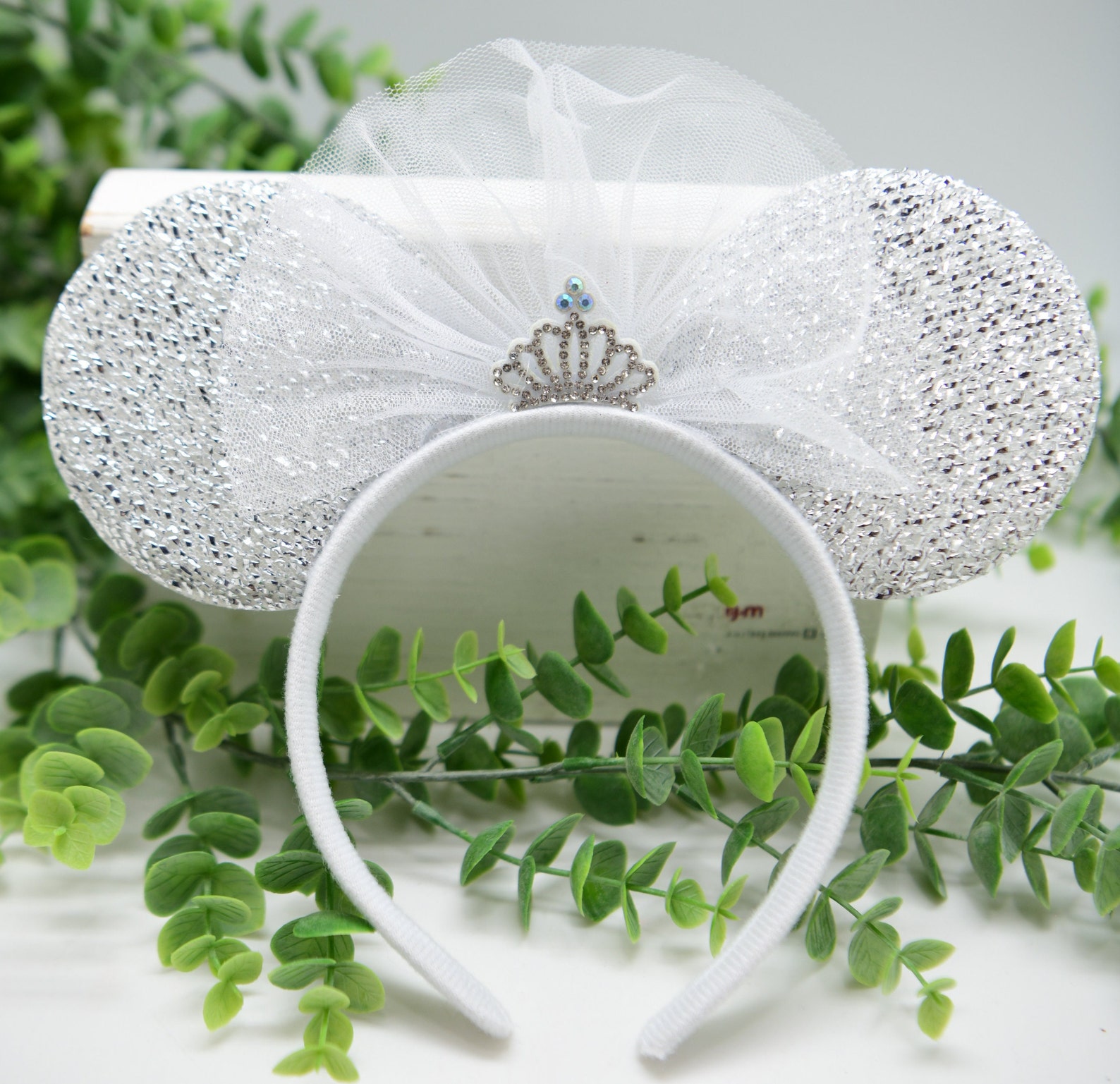 Bride and Groom Mickey and Minnie Ears Set Headbands Bride to Be Mickey ...