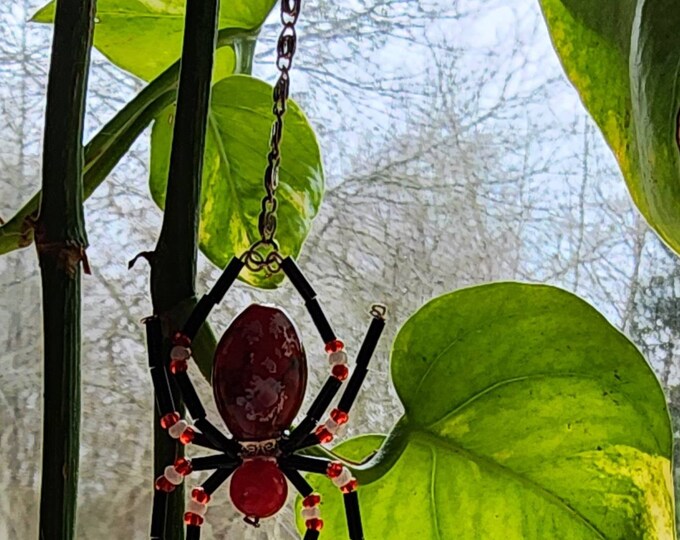 Red and White Blood Spider Dangle - Etsy
