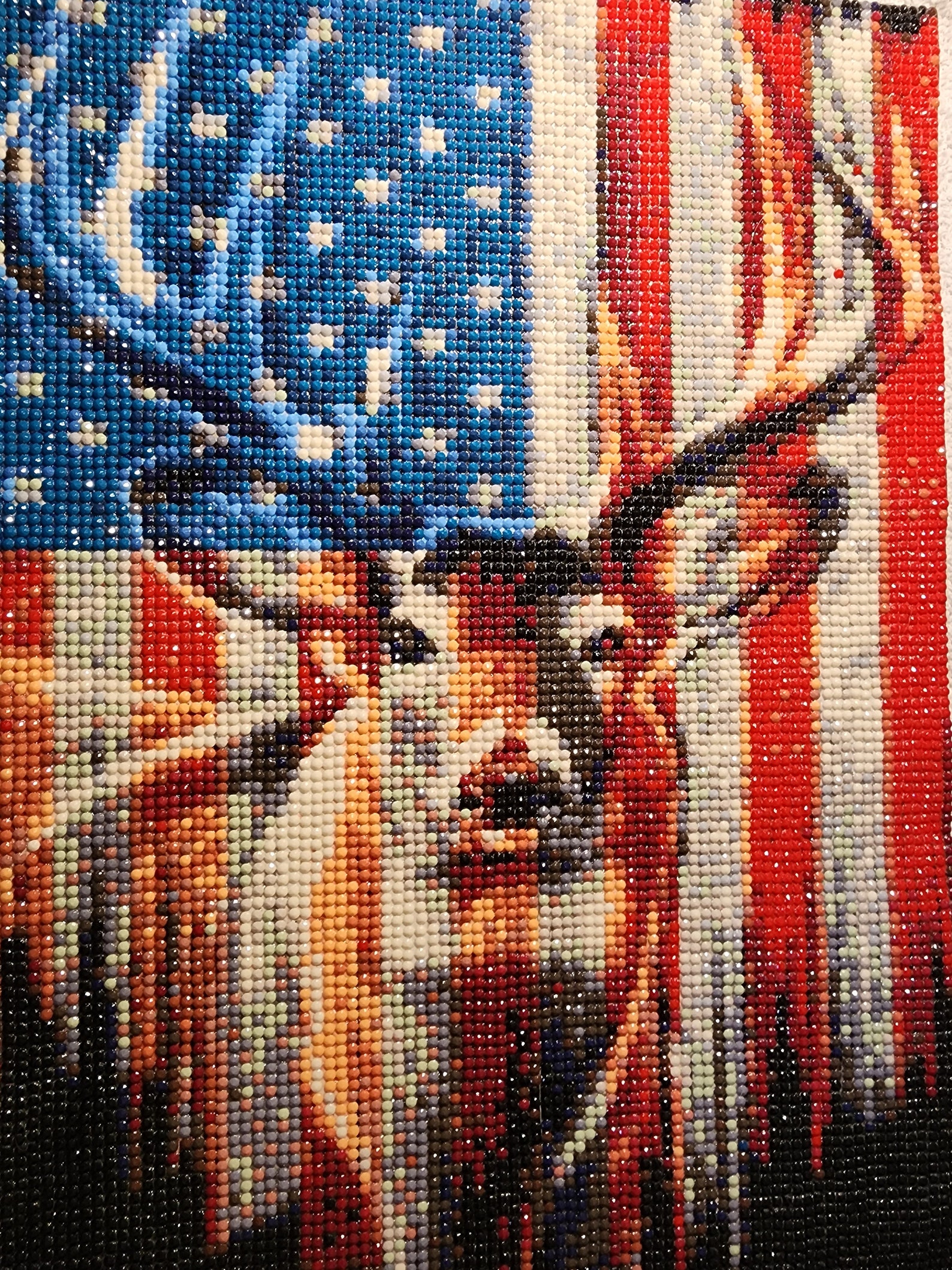 American Buck Diamond Art 13 3/4 X 10 Completed Sealed Unframed - Etsy