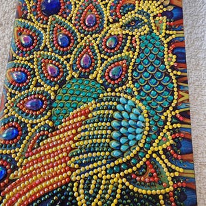 Peacock Diamond Art Journal 50 Page Lined - Etsy