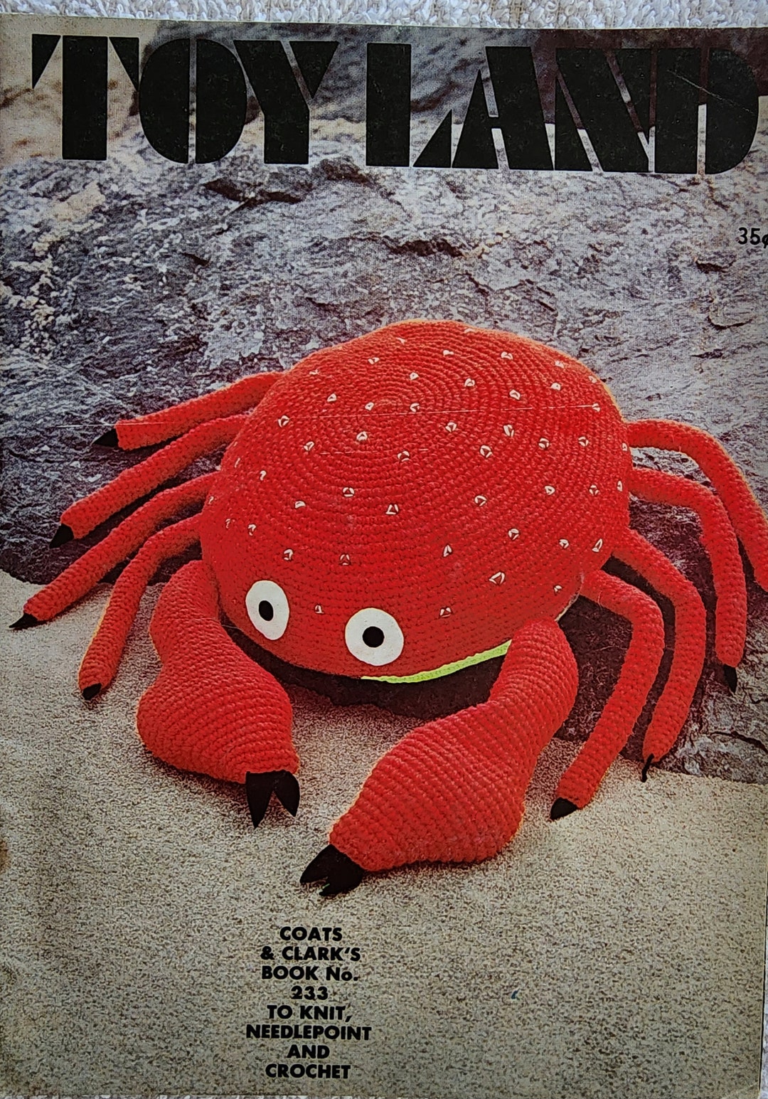 Vintage Toyland Knit, Crochet and Needlepoint Patterns - Etsy