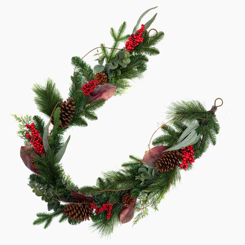 6ft Winter Garland - Etsy