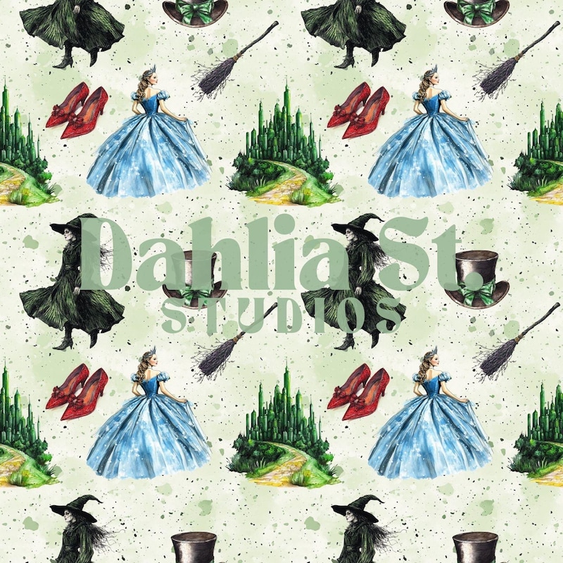 Wicked Seamless Patterns - Etsy