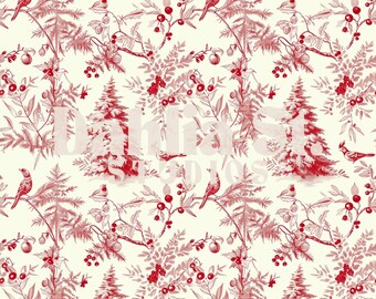 Christmas Town | Holiday | Village | Seamless File | Repeating Pattern ...