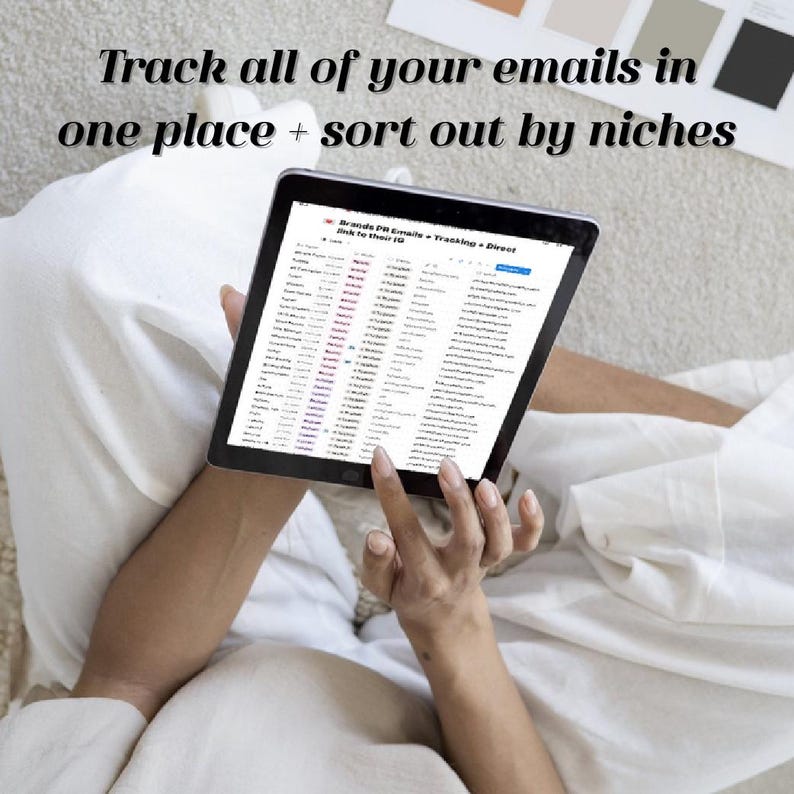 50+ PR Emails + Follow-up Notion Template + Sorted Out Niches & Direct ...