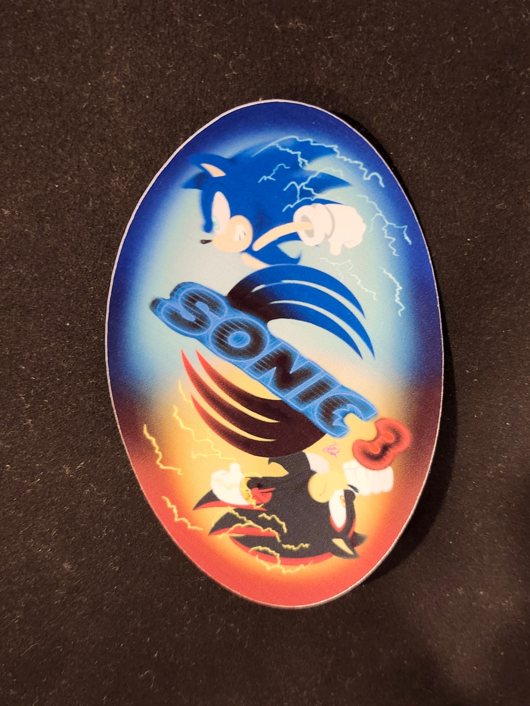 Sonic 3 Speed Sticker - Etsy