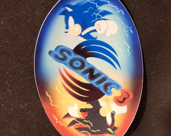 Sonic 3 School Label Template / Sonic 3 School Label / Sonic and Shadow ...