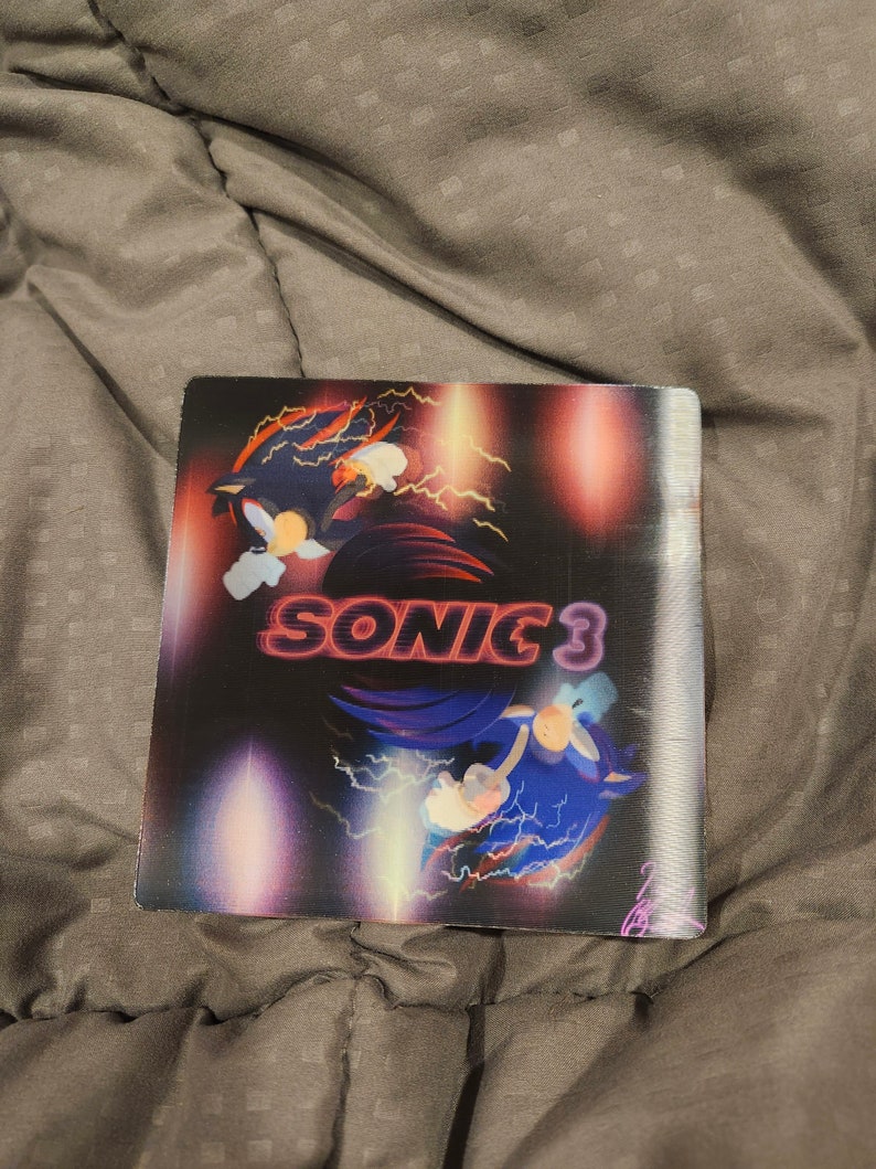 Movie Sonic 3 3D Print - Etsy