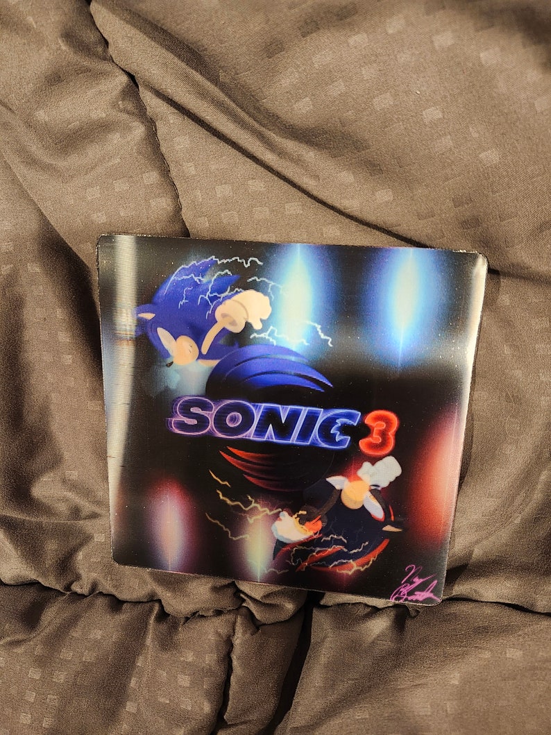 Movie Sonic 3 3D Print - Etsy