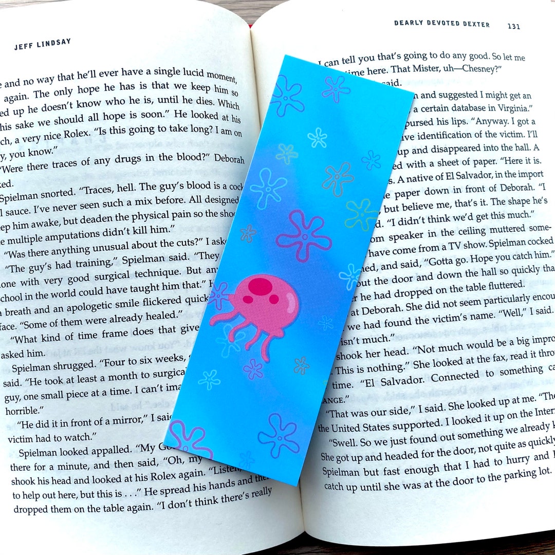 Jellyfish Fields Bookmark Fandom Bookmarks - Etsy