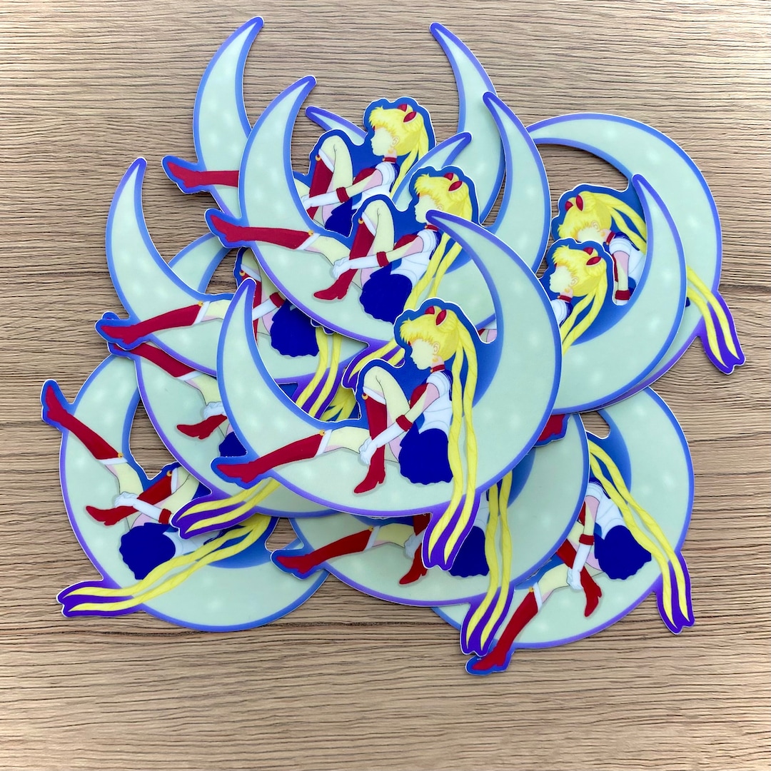Sailor Moon Sticker Magical Girl Sticker - Etsy