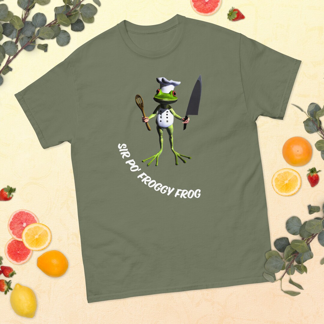 Sir Po' Froggy Frog Men's Classic Tee - Etsy