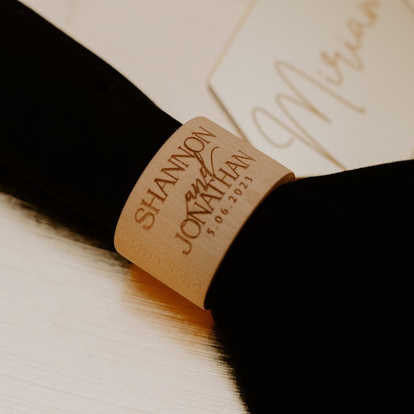 Custom Napkin Ring - Etsy