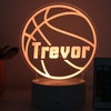 Custom Personalized LED Wood Base Stand Animal Athlete Deign Choice ...