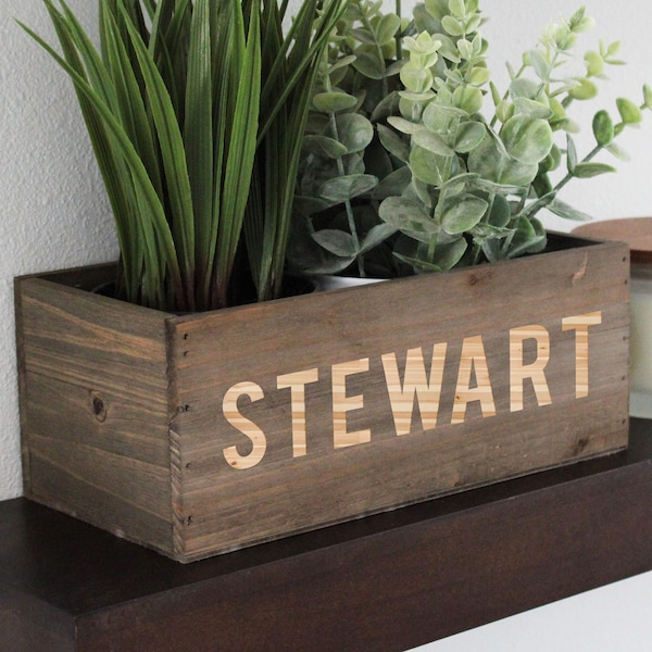 Personalized Planter - Etsy