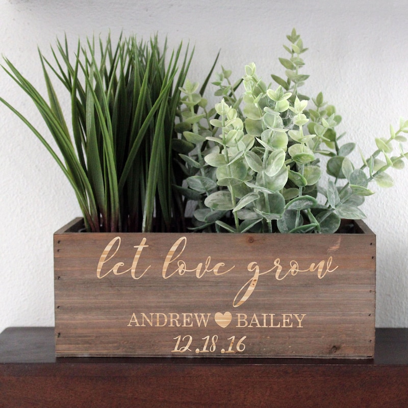 Personalized Planter - Etsy