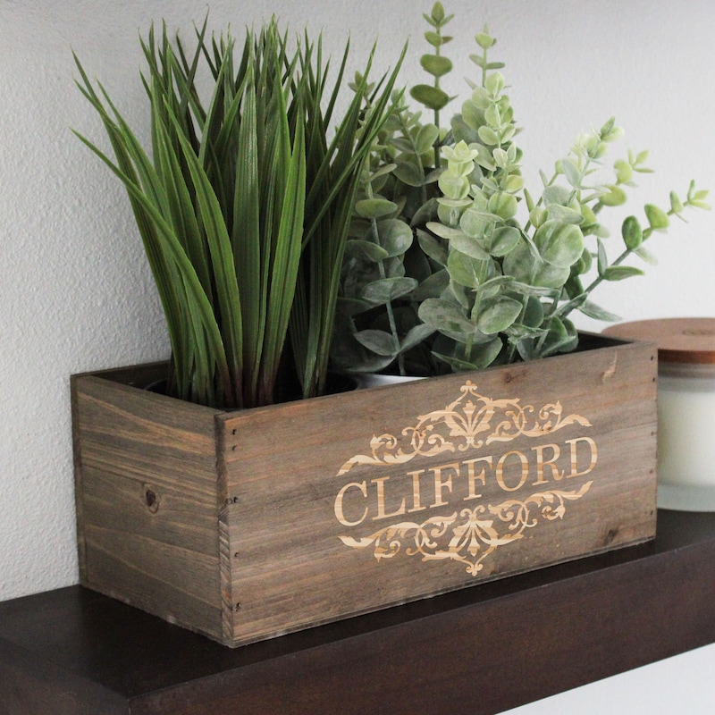 Personalized Planter - Etsy