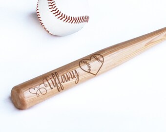 Mini Baseball Bat Laser Engraved Custom Bat Personalized - Etsy