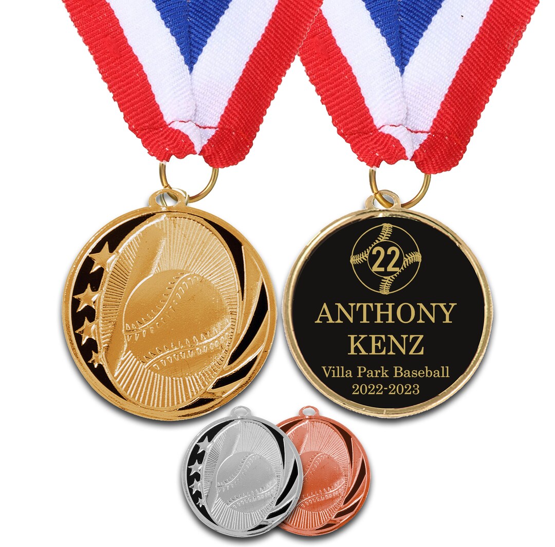 Baseball Medals, Baseball Trophies, Engraved Medal Trophy, Little ...