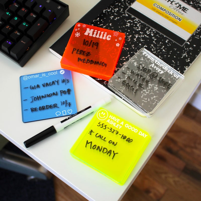 Dry Erase Boards - Etsy