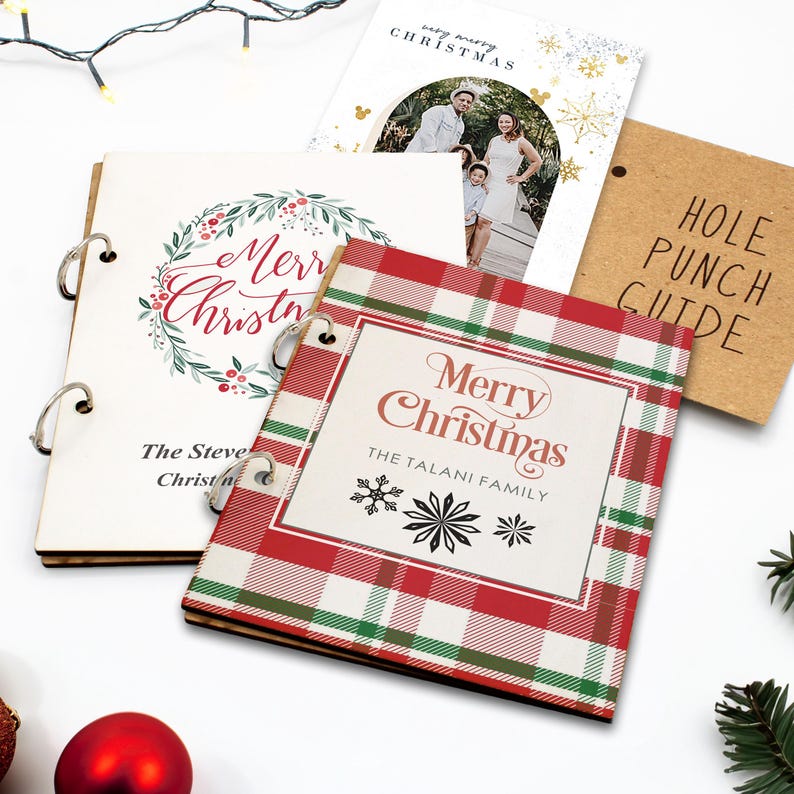 Christmas Card Keeper, Cards of Christmas Past, Personalized Christmas ...