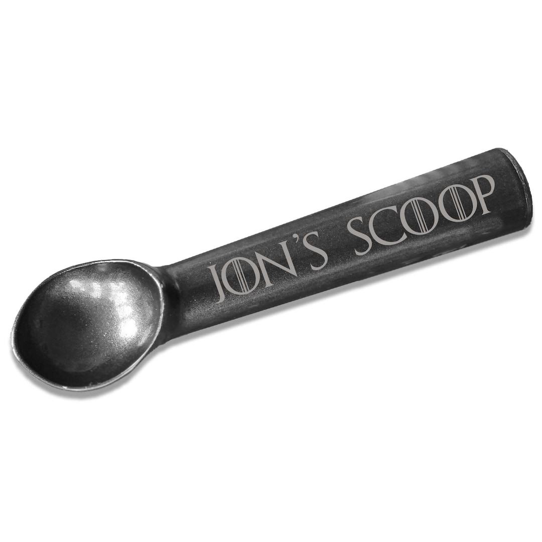Personalized Ice Cream Scoop Metal Ice Cream Scoop Laser Engraved Ice ...
