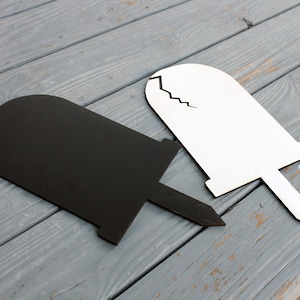 Personalized Halloween Tombstone Sign, Custom Halloween Tombstone Yard ...